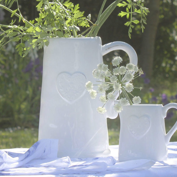 Large Heart Jug – Hutton and Hutton